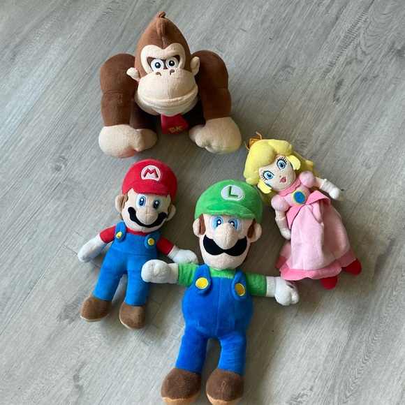 Nintendo | Toys | Nintendo Super Mario Luigi Donkey Kong Princess Peach ...
